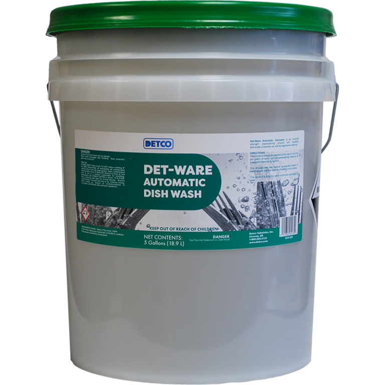 Det-Ware Automatic Dishwash | Detco Industries